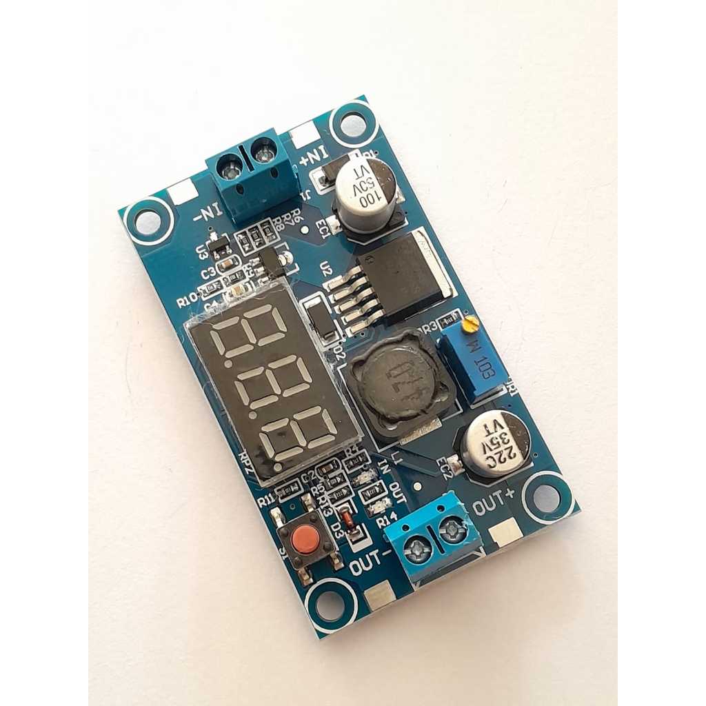 Jual LM2596 Power Step Down Module Voltmeter Display Kalibrasi | Shopee ...