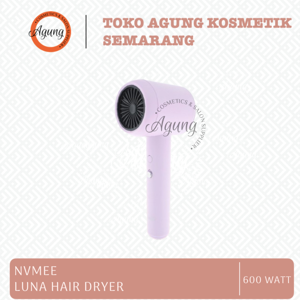Jual NVMEE - Luna Hair Dryer 600 WATT | Shopee Indonesia