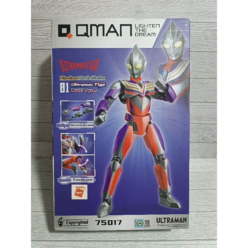 Jual Qman Block Ultrahero Mecha Series - #01 Ultraman Tiga Multi Type (75017) | Shopee Indonesia