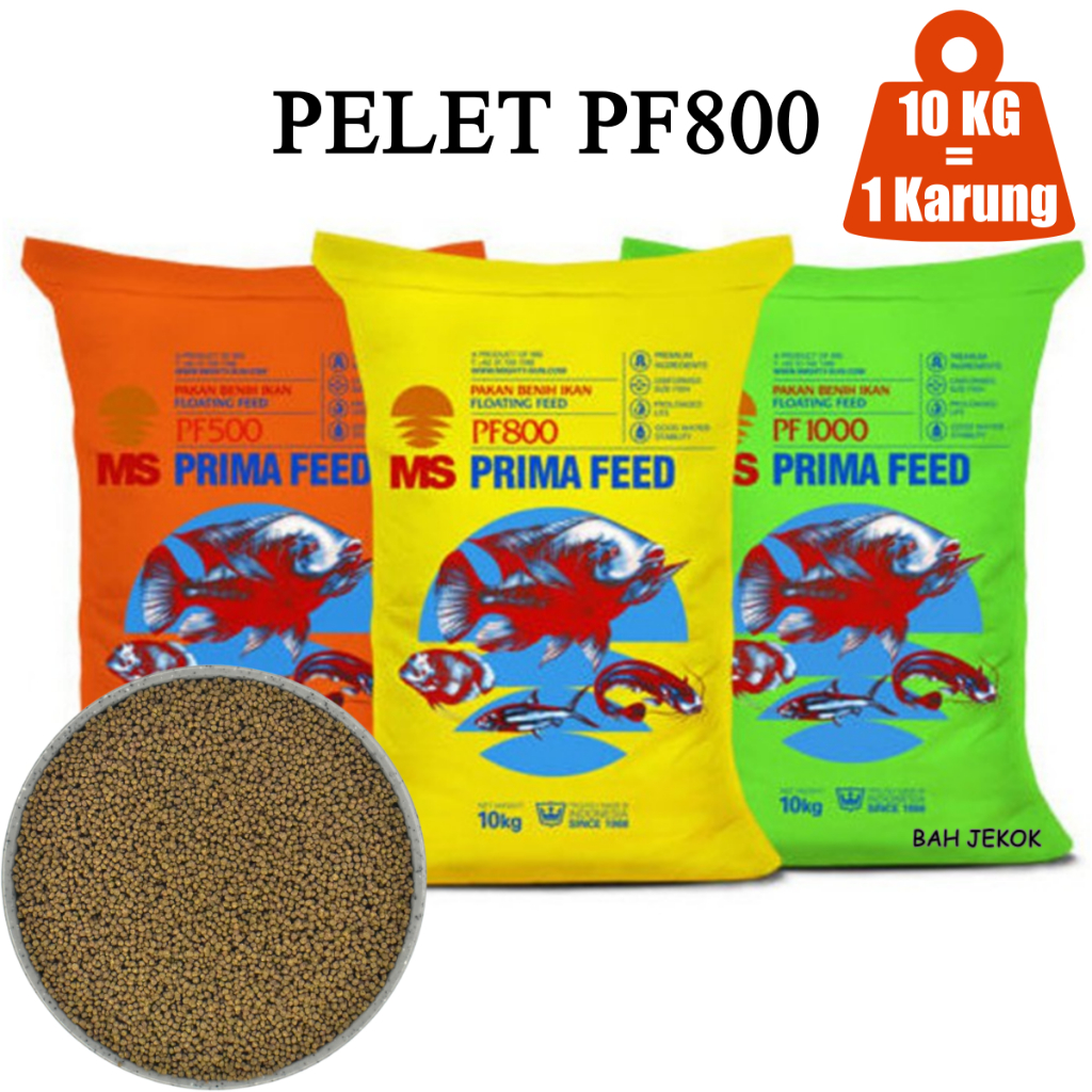 Jual Pelet PF800 Karungan Pakan Ikan Hias Kecil Bibit Cupang Koi Guppy ...