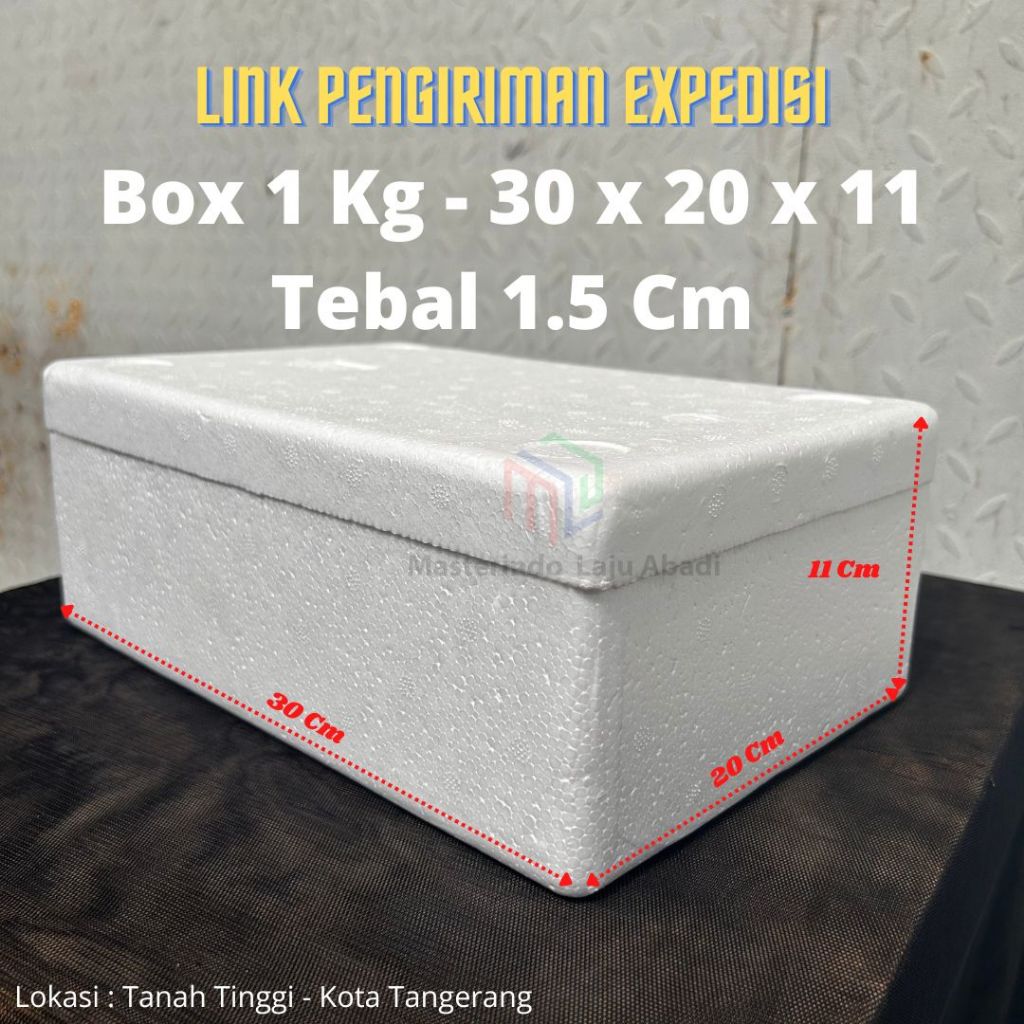 Jual Styrofoam Box 1Kg 30×20x11 cm (Expedisi Tanpa Garansi) | Shopee ...