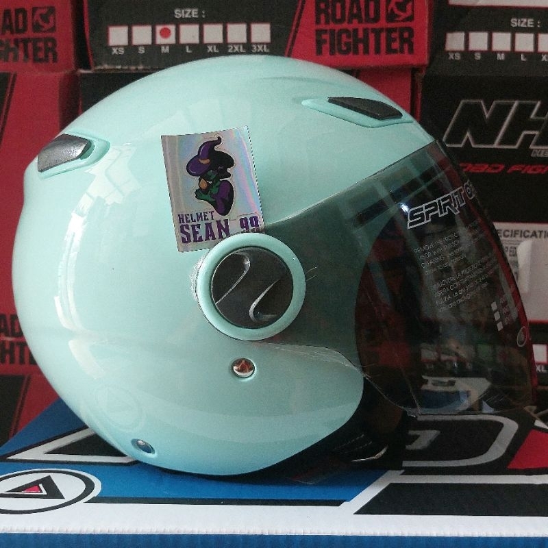Jual HELM GM VENUS HIJAB SERIES ALL WARNA VISOR LIGHT SMOKE HALF FACE ...
