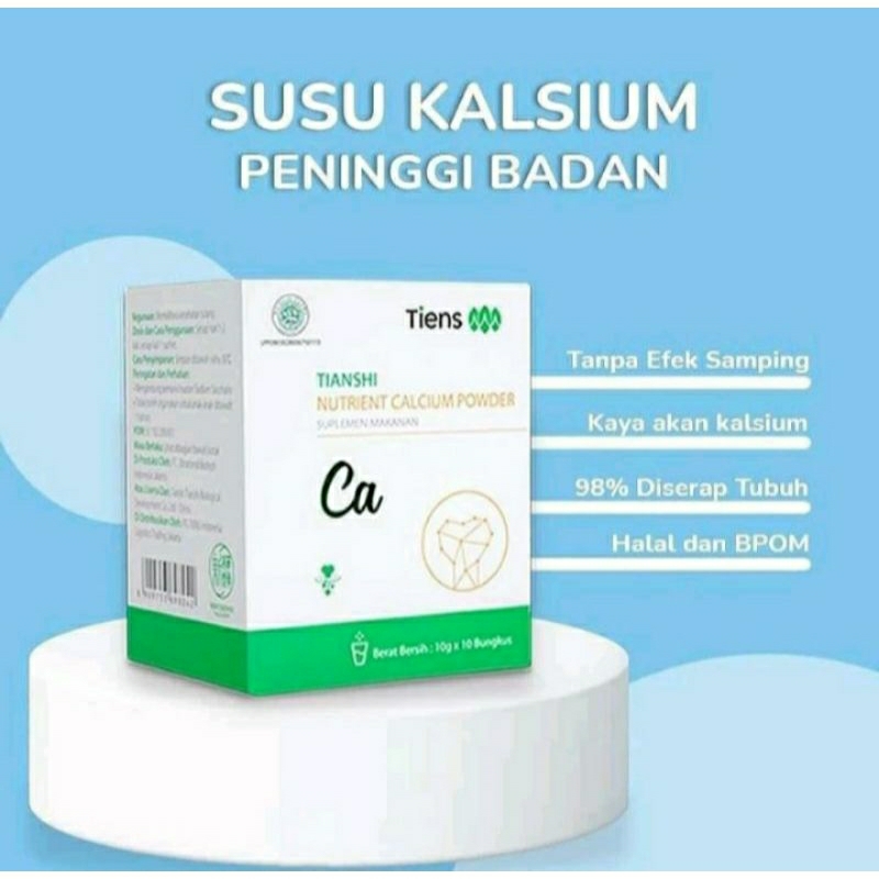 Jual Nutrient Calcium Powder Original - Peninggi Badan Terbaik| calsium ...