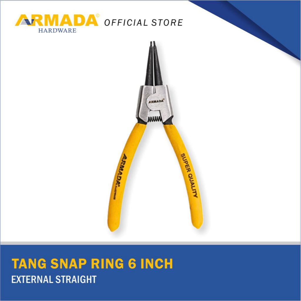 Jual ARMADA Tang Snap Ring 6” External Straight Tang Snap Ring Lurus ...