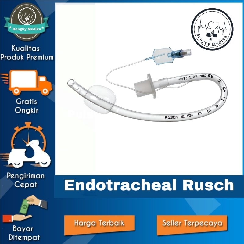 Jual Endotracheal With Cuff Rusch ETT Cuff Rush | Shopee Indonesia