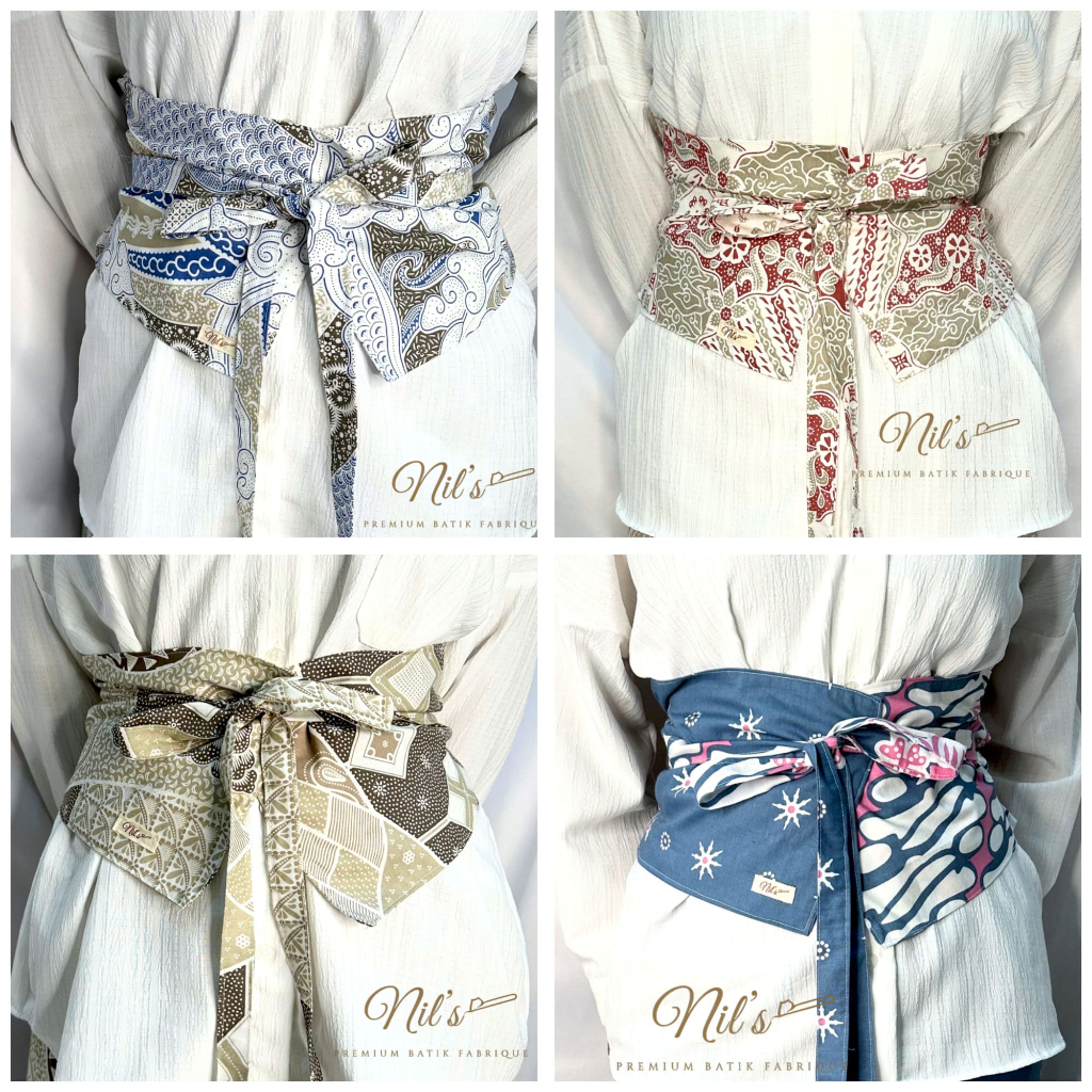 Jual Obi Belt Batik Modern / Obi Belt Kekinian / Obi Belt Batik Murah ...
