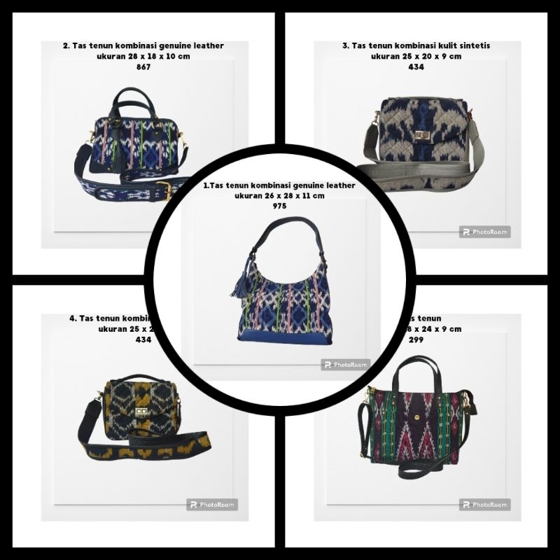 Jual Aneka tas wanita bahan kain tenun troso | Shopee Indonesia