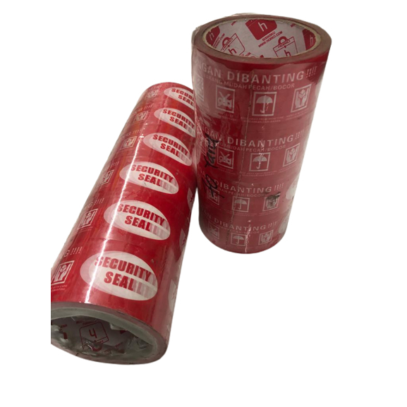 Jual LAKBAN / LAKBAN FRAGILE MERAH 48X50 HORICI ( PCS ) | Shopee Indonesia