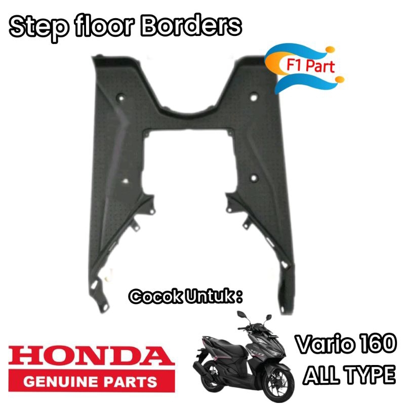 Jual Step floor lantas alas pijakan kaki Borders Vario 160 K2S 2022 2023 2024 original | Shopee ...