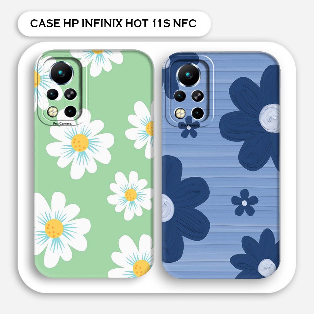 Jual Casing Hp Terbaru Infinix Hot 11S Nfc Motif Bunga Flowers Cute ...