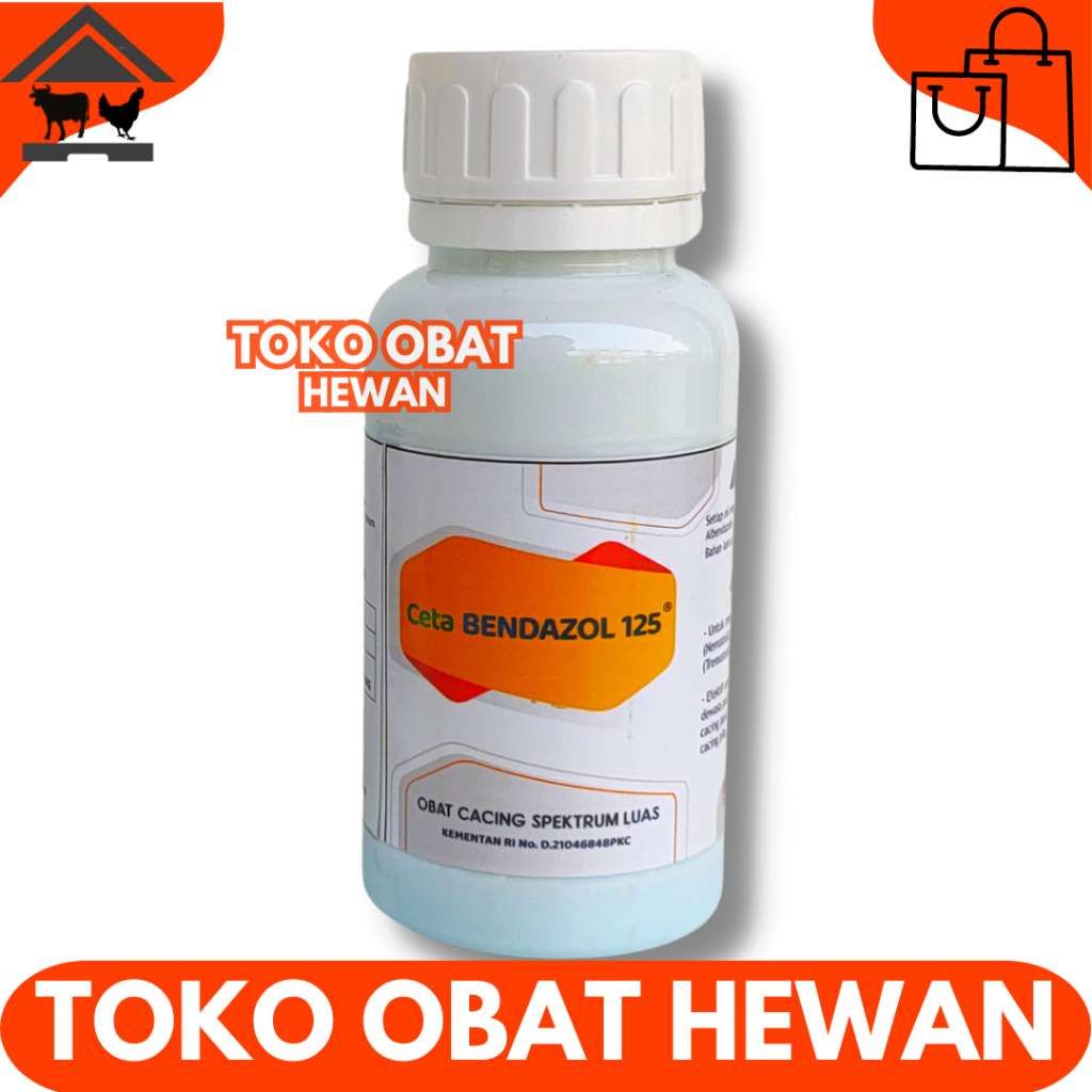 Jual CETA BENDAZOL 12,5% 100ML - Obat Cacing Cair Ampuh untuk Ternak ...