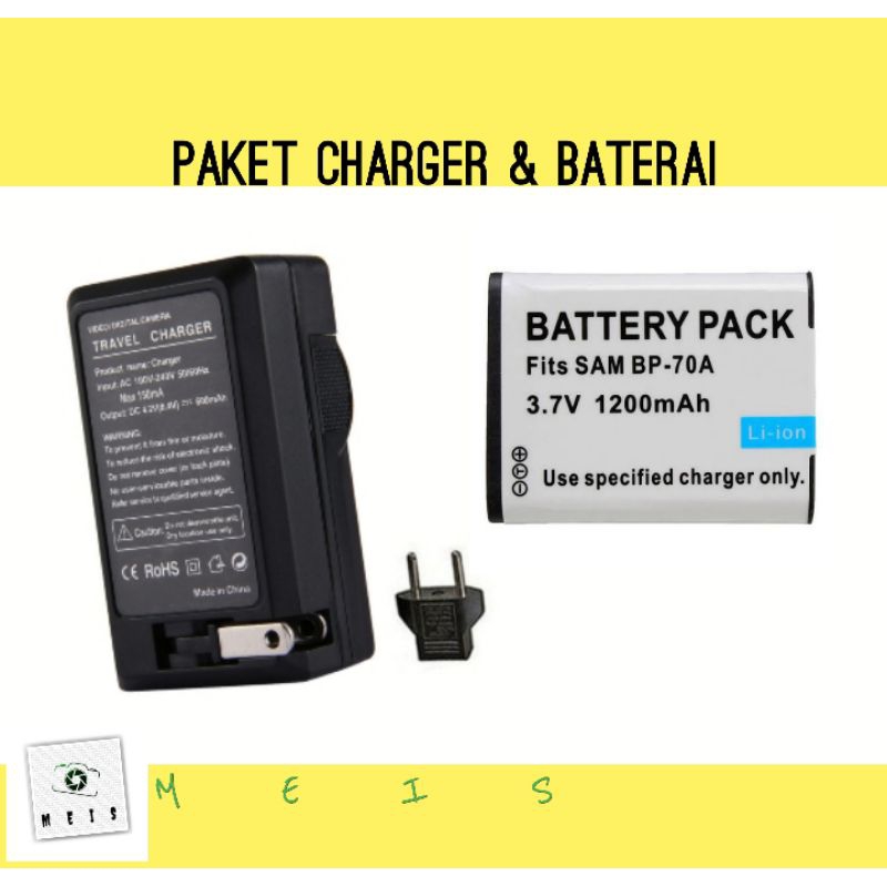 Jual Charger & Baterai Kamera Samsung ES70 ES71 ES73 ES74 ES75 ES90 ...