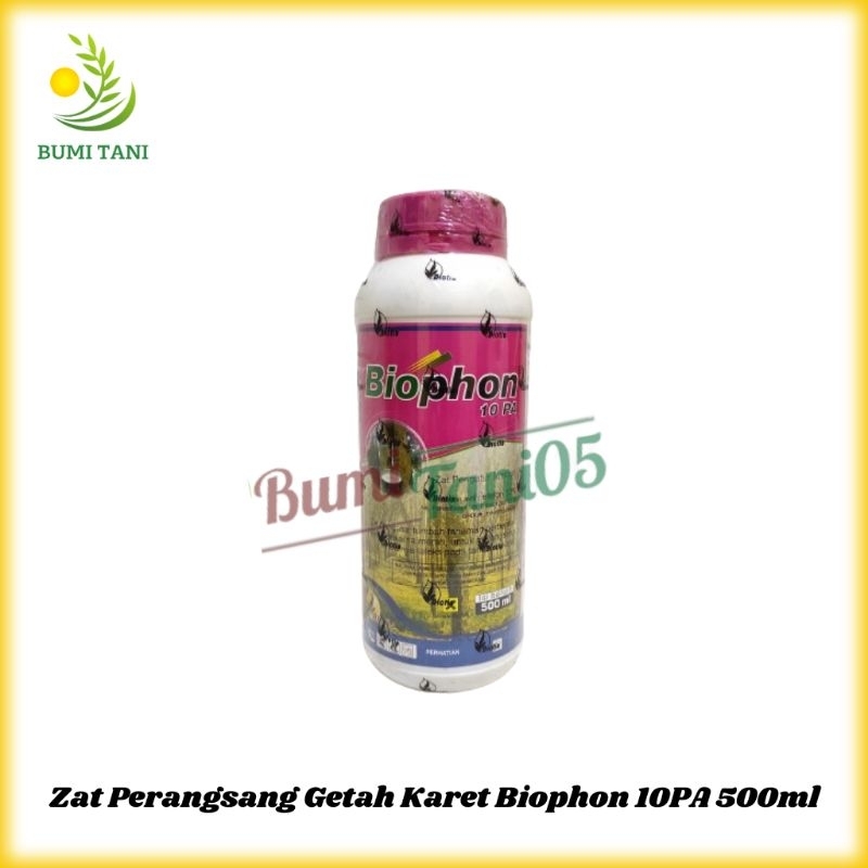 Jual Zat Perangsang Getah Karet Biophon 10PA 500ml Zpt Penambah ...