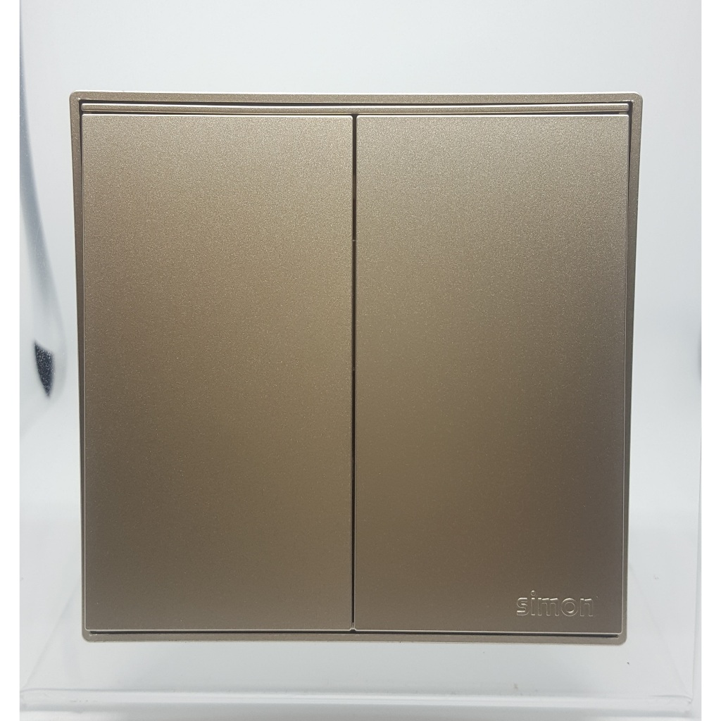 Jual SIMON E6 CHAMPAGNE SAKLAR SERI INTERMEDIATE SWITCH | Shopee Indonesia