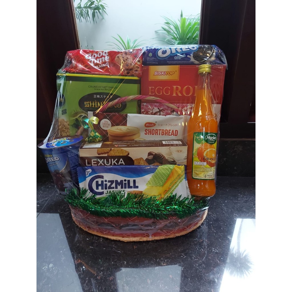 Jual Parcel Lebaran Makanan Ringan 2024 (7) Hampers Murah Meriah ...
