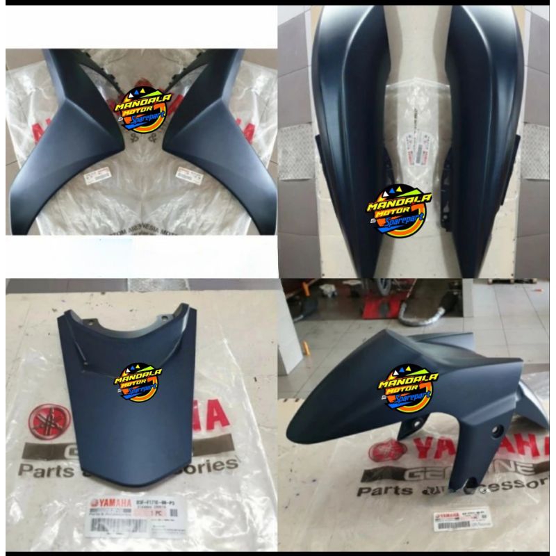 Jual COVER FULL BODY HALUS YAMAHA LEXI 125 BIRU DOFF. ORIGINAL YAMAHA ...