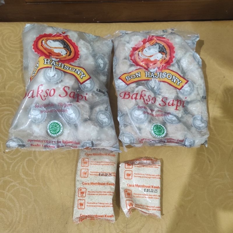 Jual Paket ramadhan/Lebaran bakso Sony isi 2 bks + bumbu | Shopee Indonesia