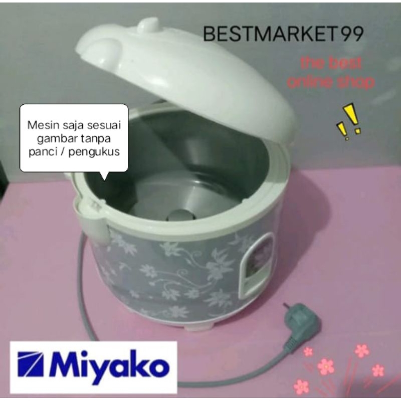 Jual MESIN MAGIC COM MIYAKO 528 NEW 1,8 LITER MESIN LENGKAP BODY PLUS ...