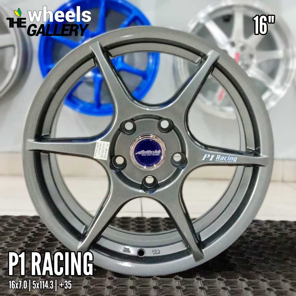 Jual Velg Mobil Only JF Luxury P1 Racing 16" 5x114.3 By RH Wheels ...
