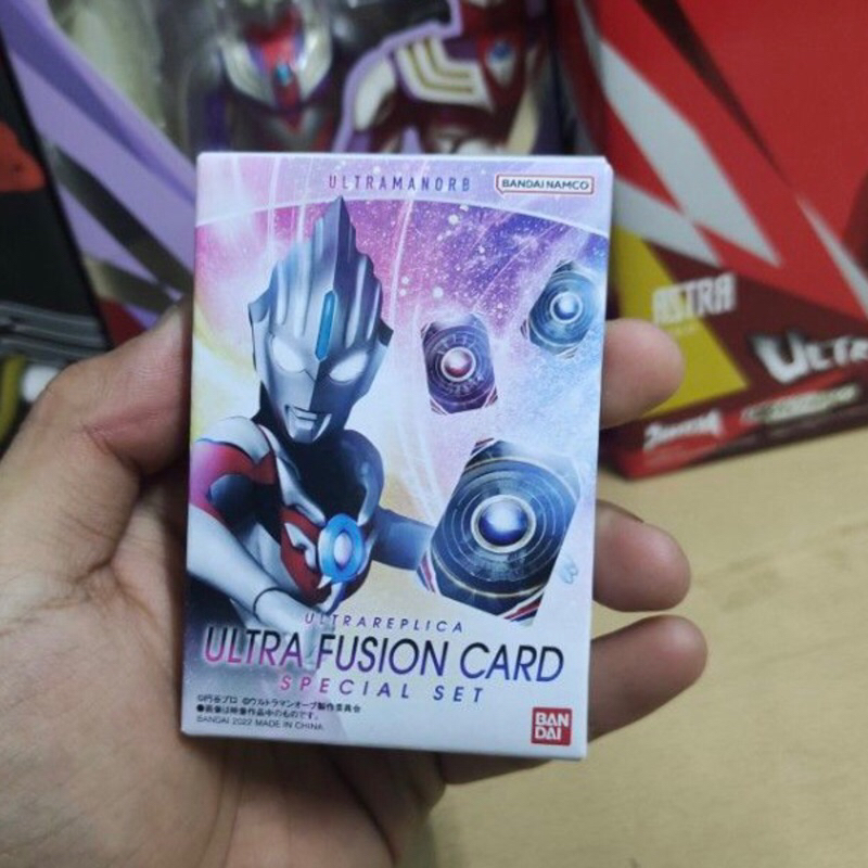 Jual Ultra Replica Ultraman Orb Card Dx Ultrareplica Special Set ...