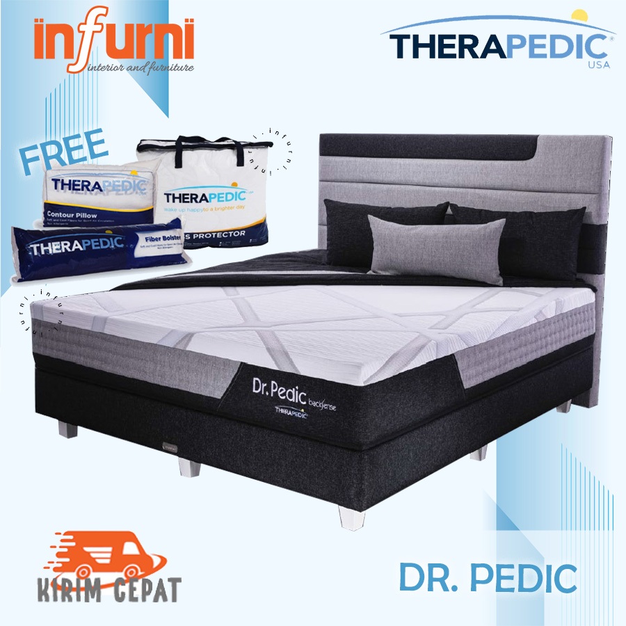 Jual THERAPEDIC SPRINGBED DR PEDIC MATTRESS ONLY / SET | Shopee Indonesia