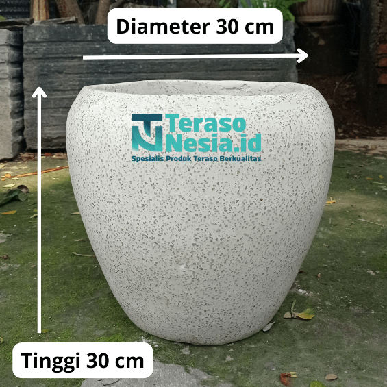 Jual Pot Terazzo type Cemplon/ pot teraso | Shopee Indonesia