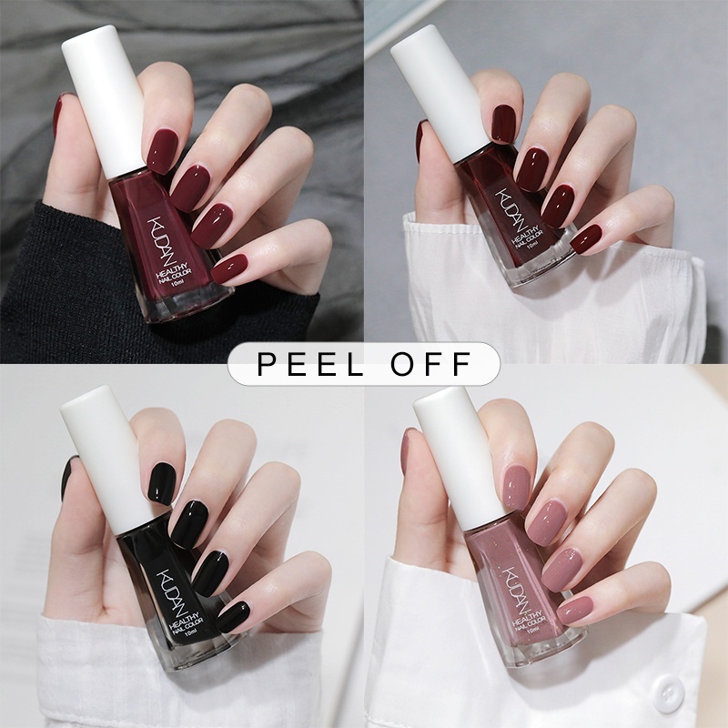 Jual KUDAN 40 WARNA KUTEK Halal kutek Peel Off kutek Muslimah Bisa ...