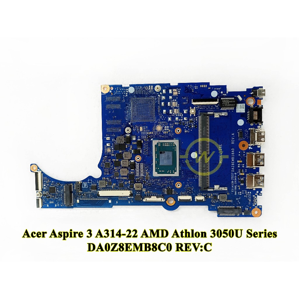 Jual Mainboard Motherboard Mobo Laptop Acer Aspire 3 A314 A314-22 DA0Z8EMB8C0 REV:C Series ...