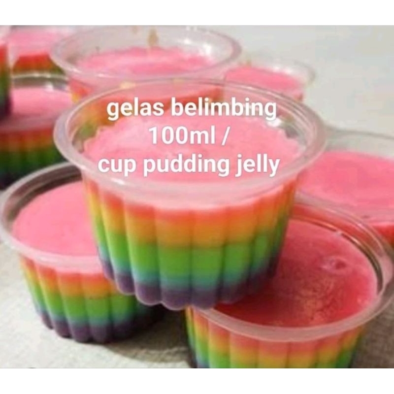 Jual cup agar-agar belimbing +tutup | Shopee Indonesia