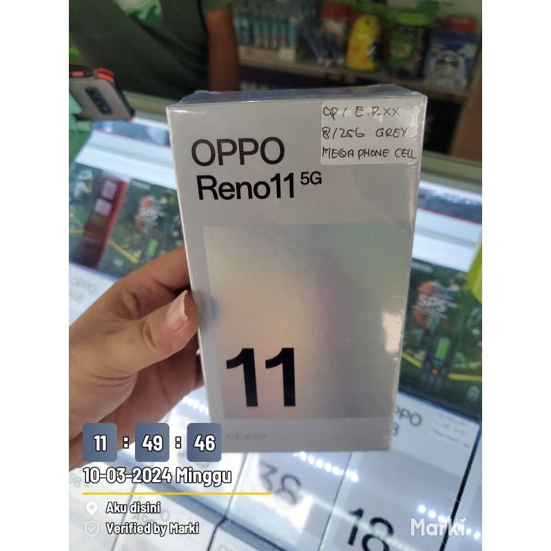 Jual HP BARU/OPPO RENO 11 5G 8/256 DIMENSITY 7050 6nm 67w QC3.0 (PROMO FREE TWS ENCO KHUSUS RENO ...