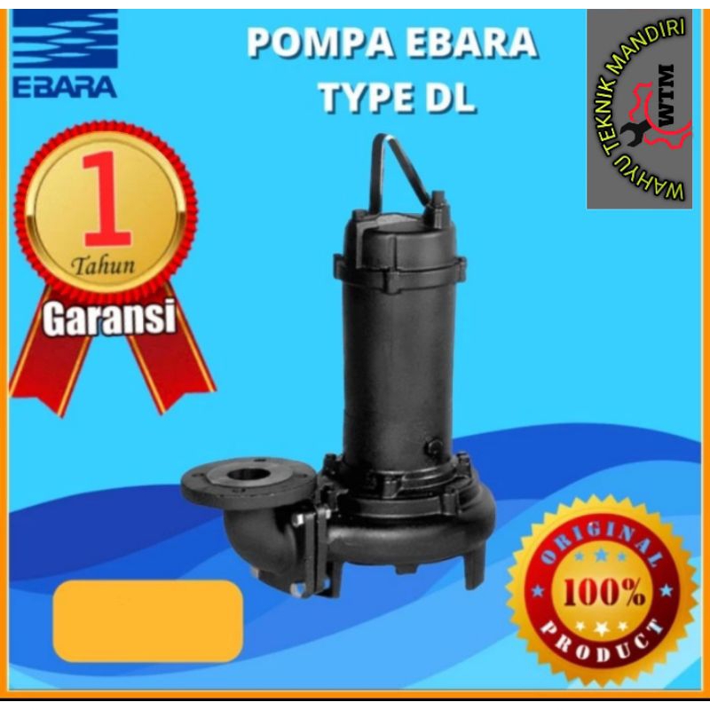 Jual Pompa Submersible Ebara 100 DL 518.5 380V | Shopee Indonesia