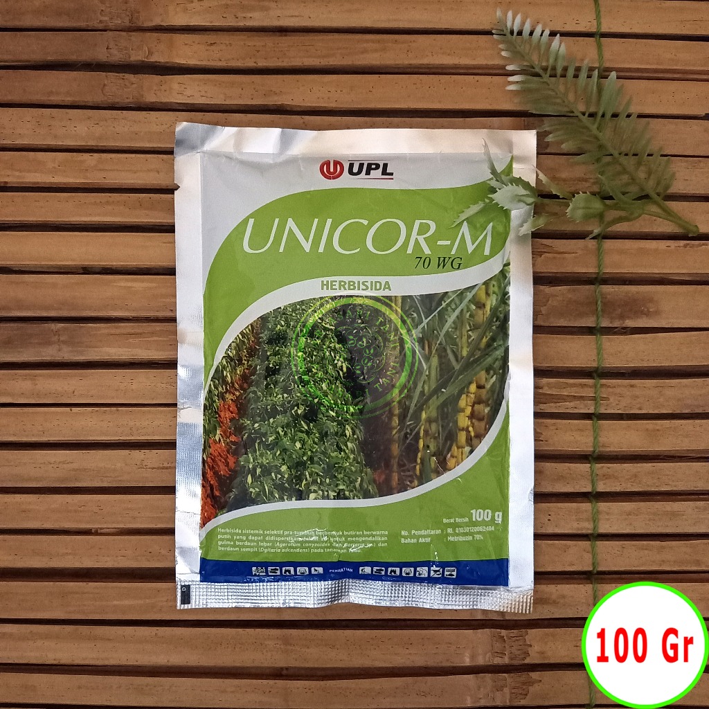 Jual HERBISIDA UNICOR - M 70 WG KEMASAN PABRIK 100 GRAM | Shopee Indonesia