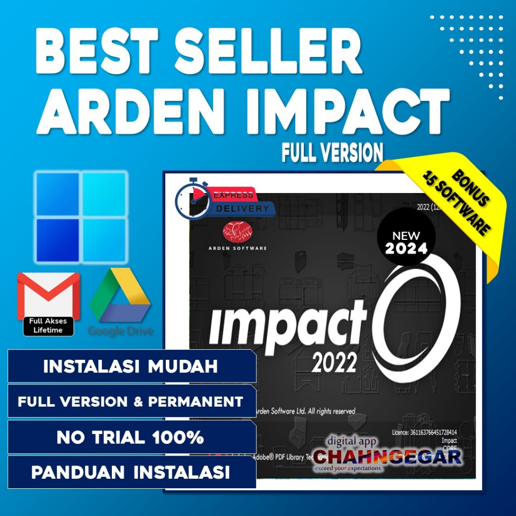 Jual Arden Impact 2022 Full Software CAD desain kemasan packaging box ...