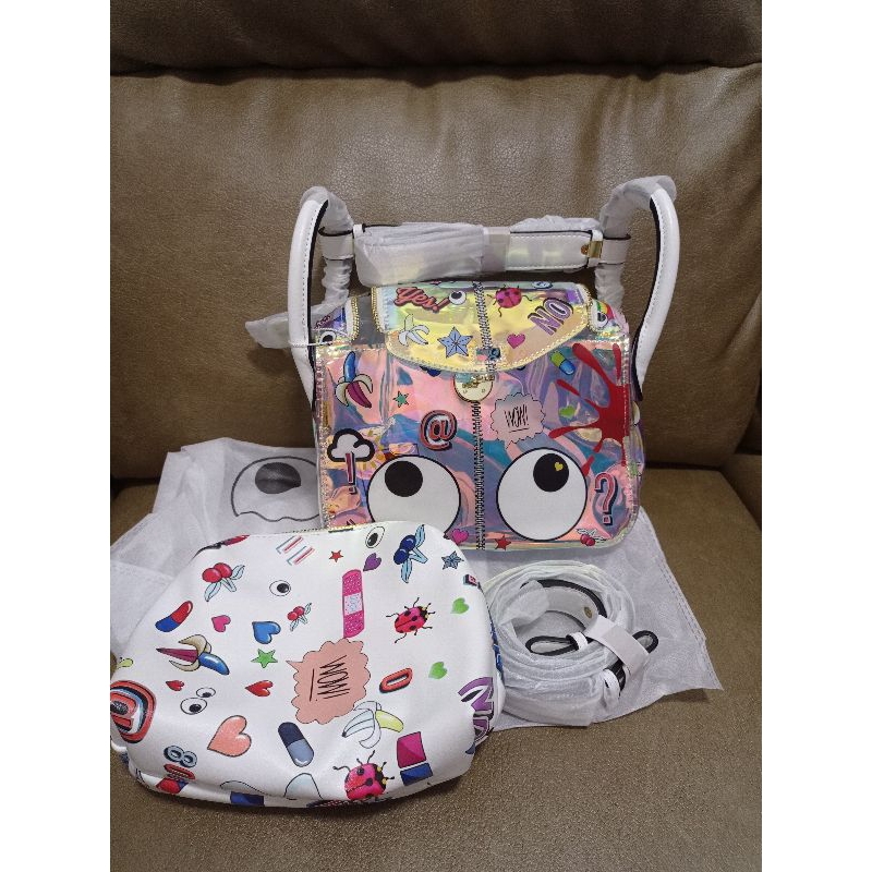 Jual Tas Lindy Eye Theme Hologram (New) | Shopee Indonesia