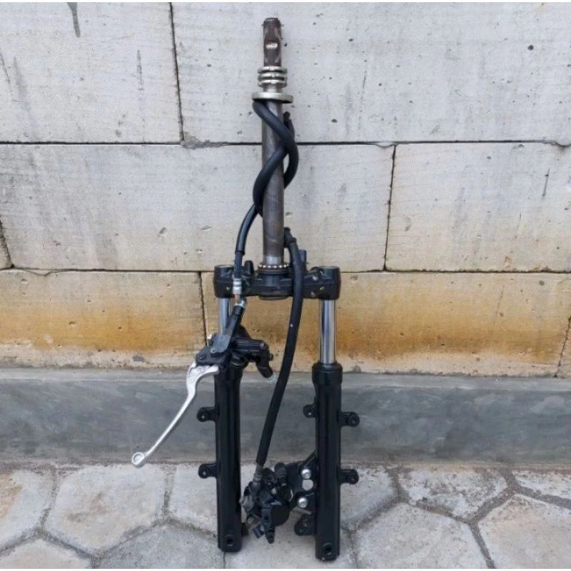 Jual Shock Depan Aerox 155 PNP Lexi Fullset (Original Copotan) | Shopee Indonesia