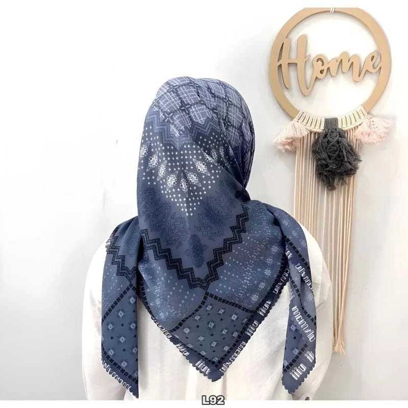 Jual KATALOG 8 Hijab segiempat motif/hijab voal motif/jilbab motif voal/segi empat motif ...
