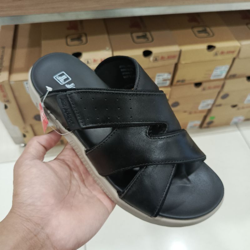 Jual SANDAL KULIT PRIA JIM JOKER TINGGI SOL 2 CM RINGAN SOFT INSOL ...