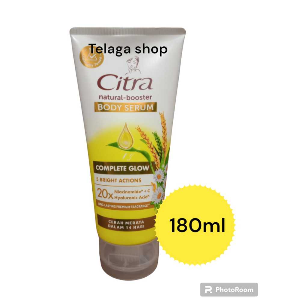 Jual Citra Body Serum Complete Glow Bright Action 180 ml | Shopee Indonesia