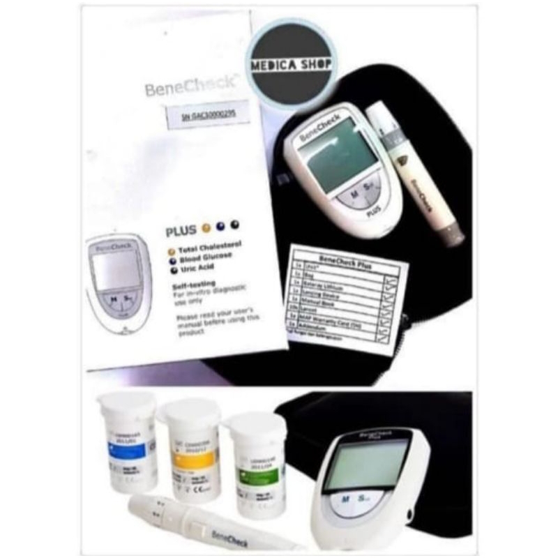 Jual Benecheck 3 in 1 alat GCU strip benecheck plus | Shopee Indonesia