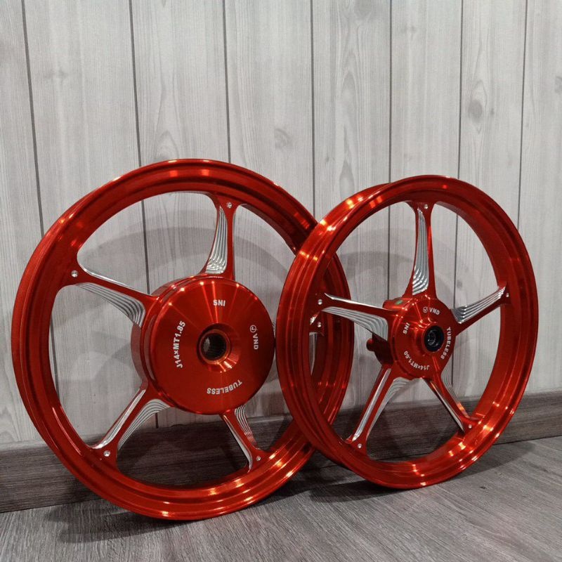 Jual VELG PELEK RACING VND AK55 V2 RING 14 VARIO 125/150 ALL NEW | Shopee Indonesia