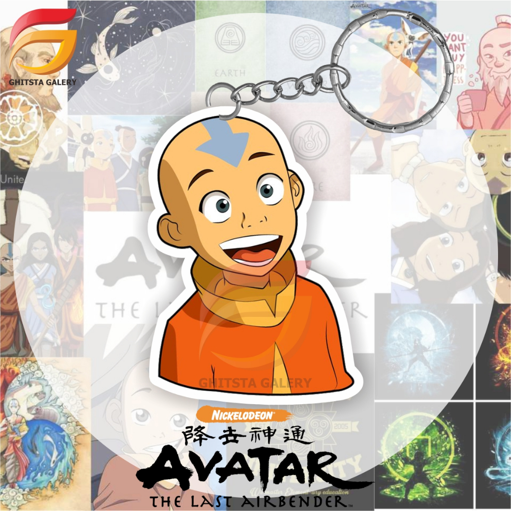 Jual Gantungan Kunci Aang Avatar The Last Airbender - Gantungan Kunci ...