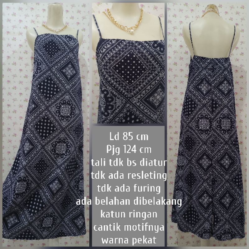 Jual Overall Sifon Katun / OL Bunga Smoke / OL Polos Umpak / OL Motif ...