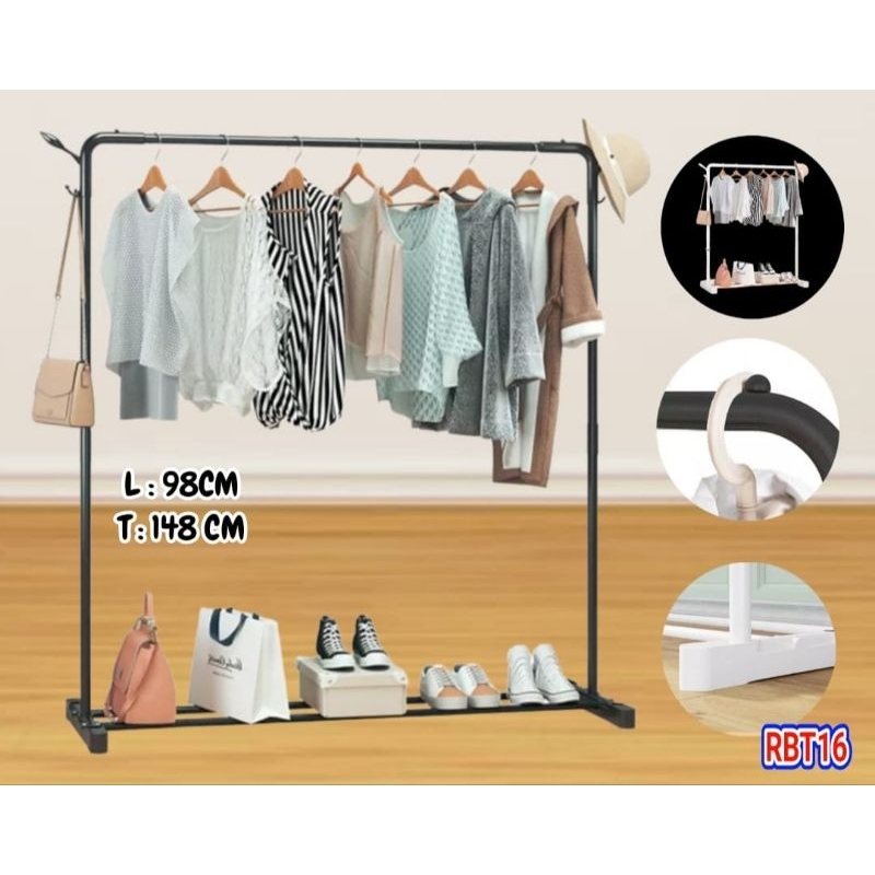 Jual BIG STAND SINGLE HANGER /DOBLE HANGER | Shopee Indonesia