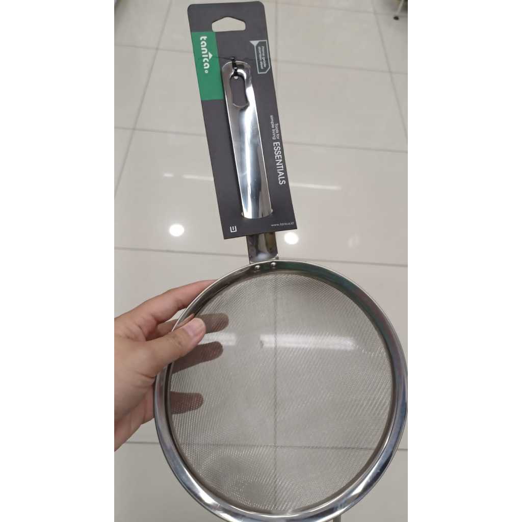 Jual Strainer full stainless steel besar 20cm saringan besi peniris ...