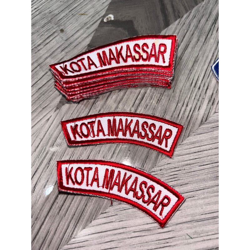 Jual Logo bordir / Lambang lokasi kota makassar | Shopee Indonesia