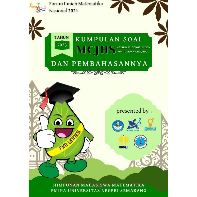 Jual BUKU MCJHS FIMUNNES (SOAL DAN PEMBAHASAN OLIMPIADE MATEMATIKA ...