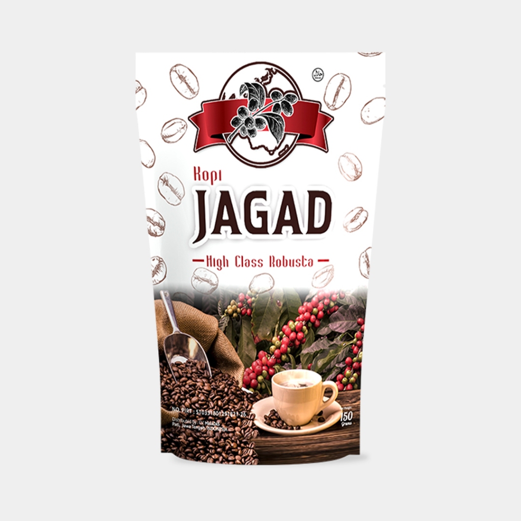 Jual Kopi Hitam Sehat Probiotik Jagad High Class Robusta Wine Bubuk ...