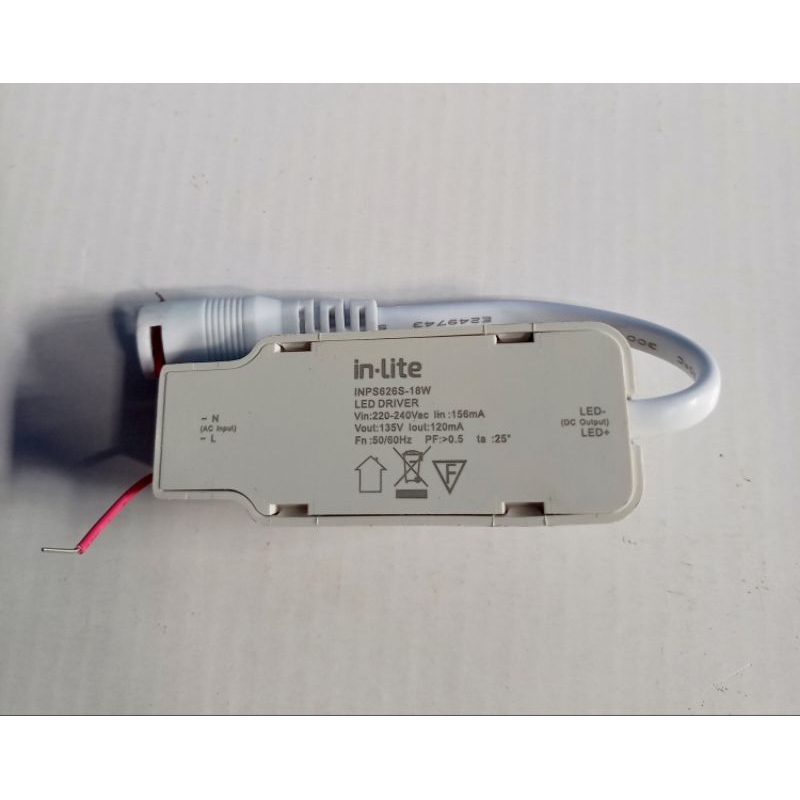 Jual INLITE LED DRIVER TRAVO LED DOWNLIGHT ON ( hidup) | Shopee Indonesia