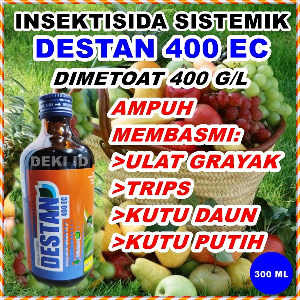Jual Destan 400 EC 300 ml Insektisida Sistemik Dimetoat Pembasmi Hama ...