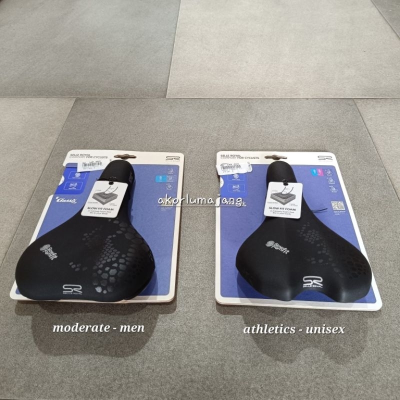 Jual selle royal saddle freeway fit athletic unisex / moderate men ...